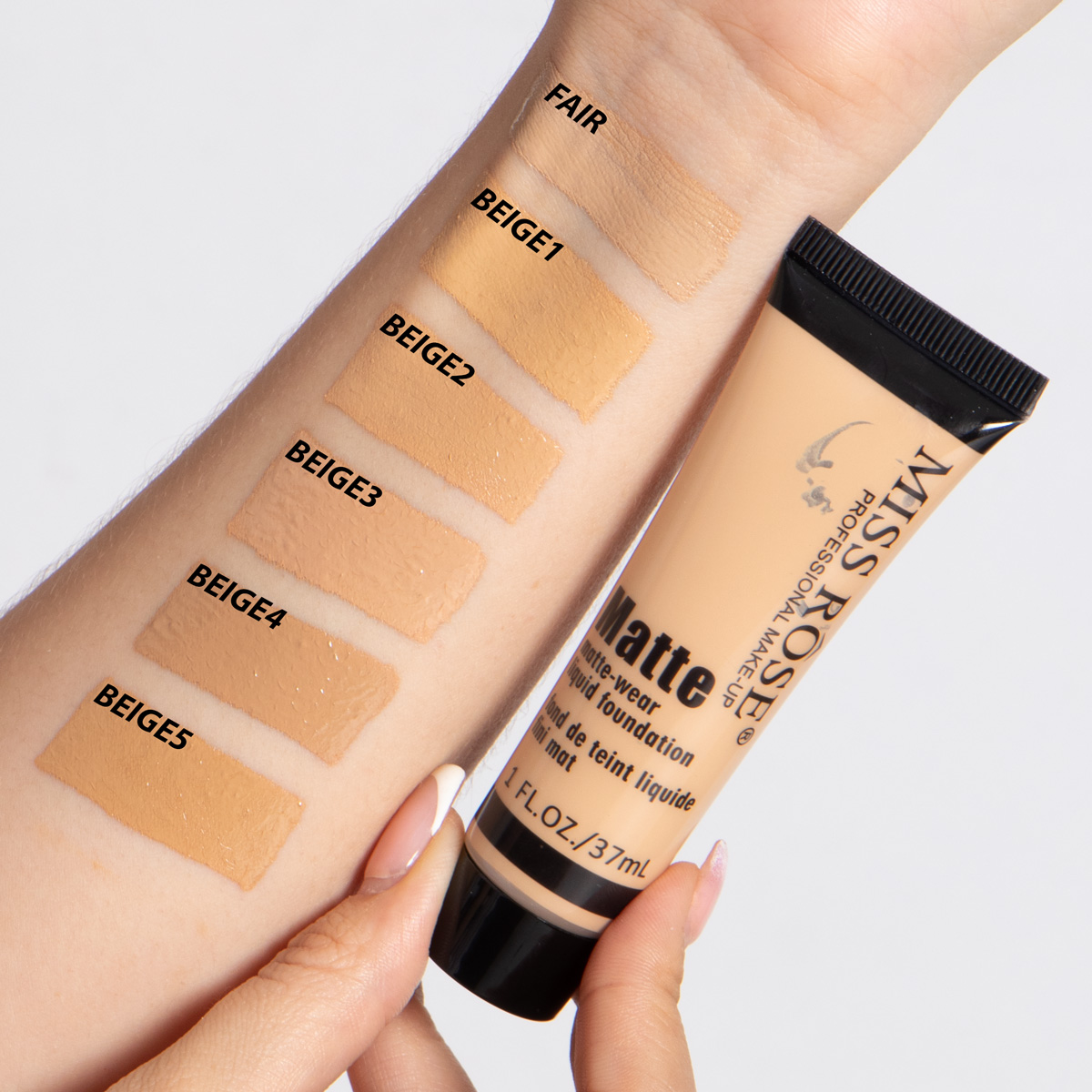 Base matte MISS ROSE – Mabilyt