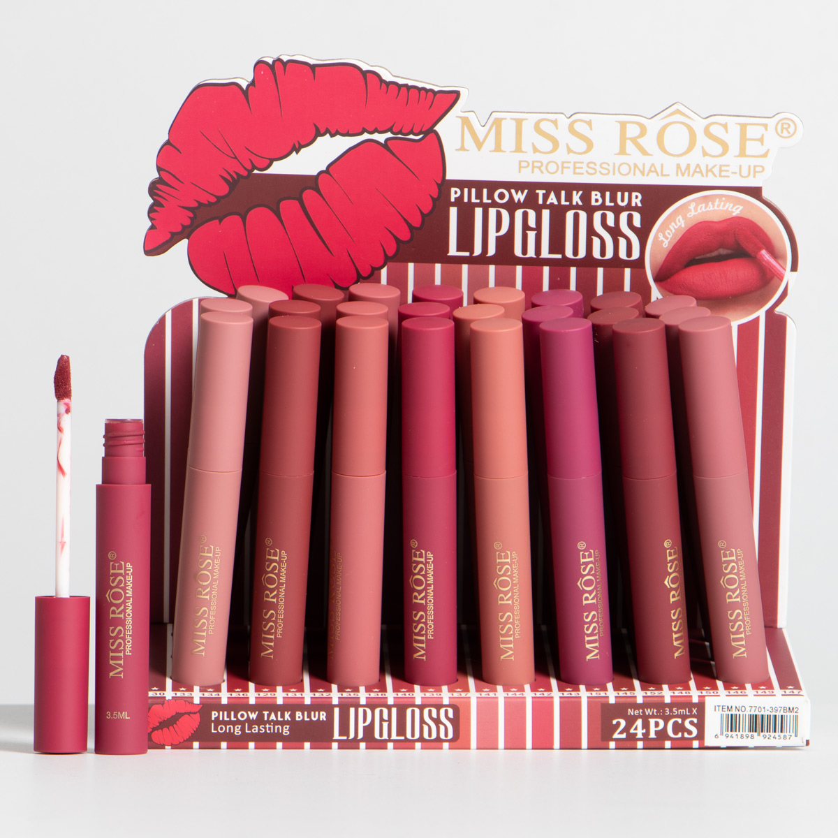 Labial liquido mate pillow MISS ROSE – Mabilyt