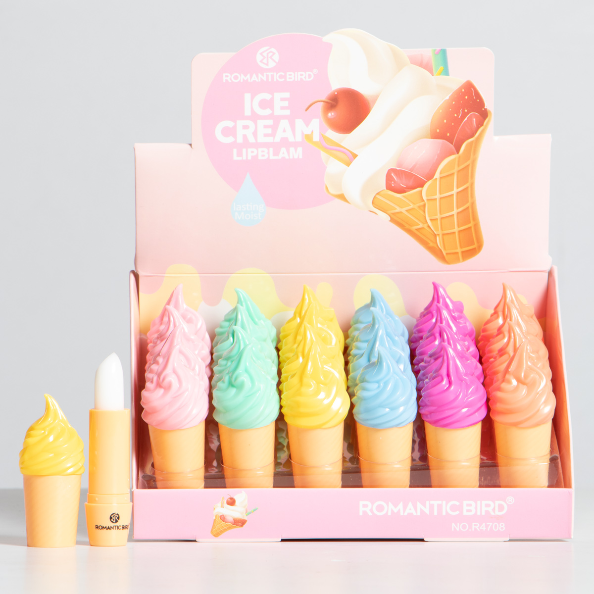 Hidratante de labios ice cream ROMANTIC BIRD – Mabilyt