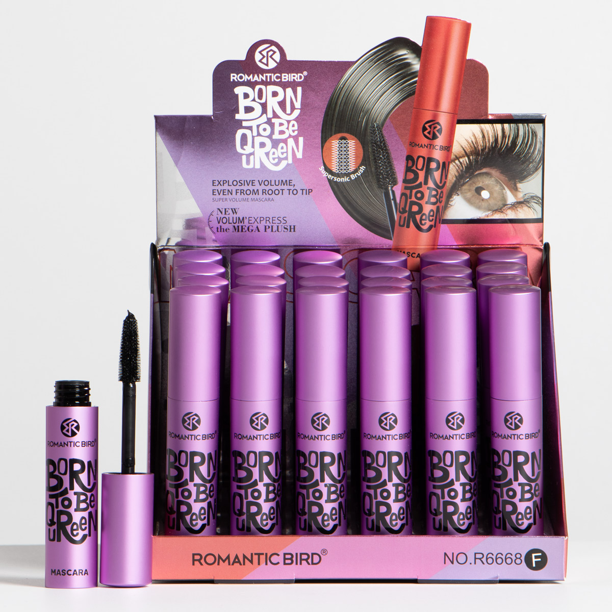 Rimel born to be qureen morado ROMANTIC BIRD – Mabilyt