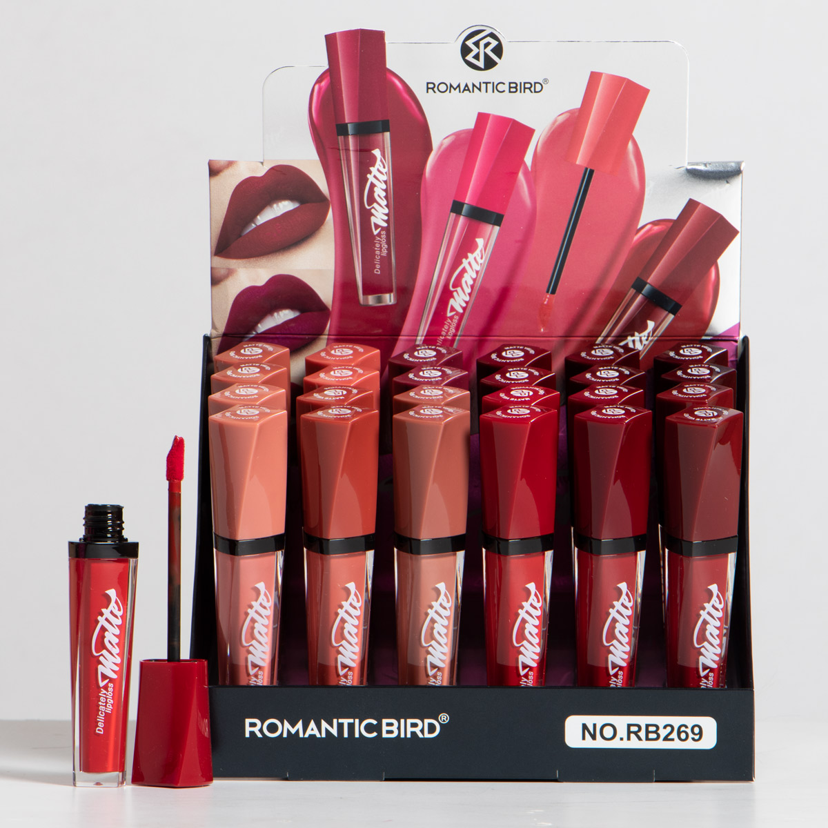 Labial liquido delicately matte ROMANTIC BIRD – Mabilyt