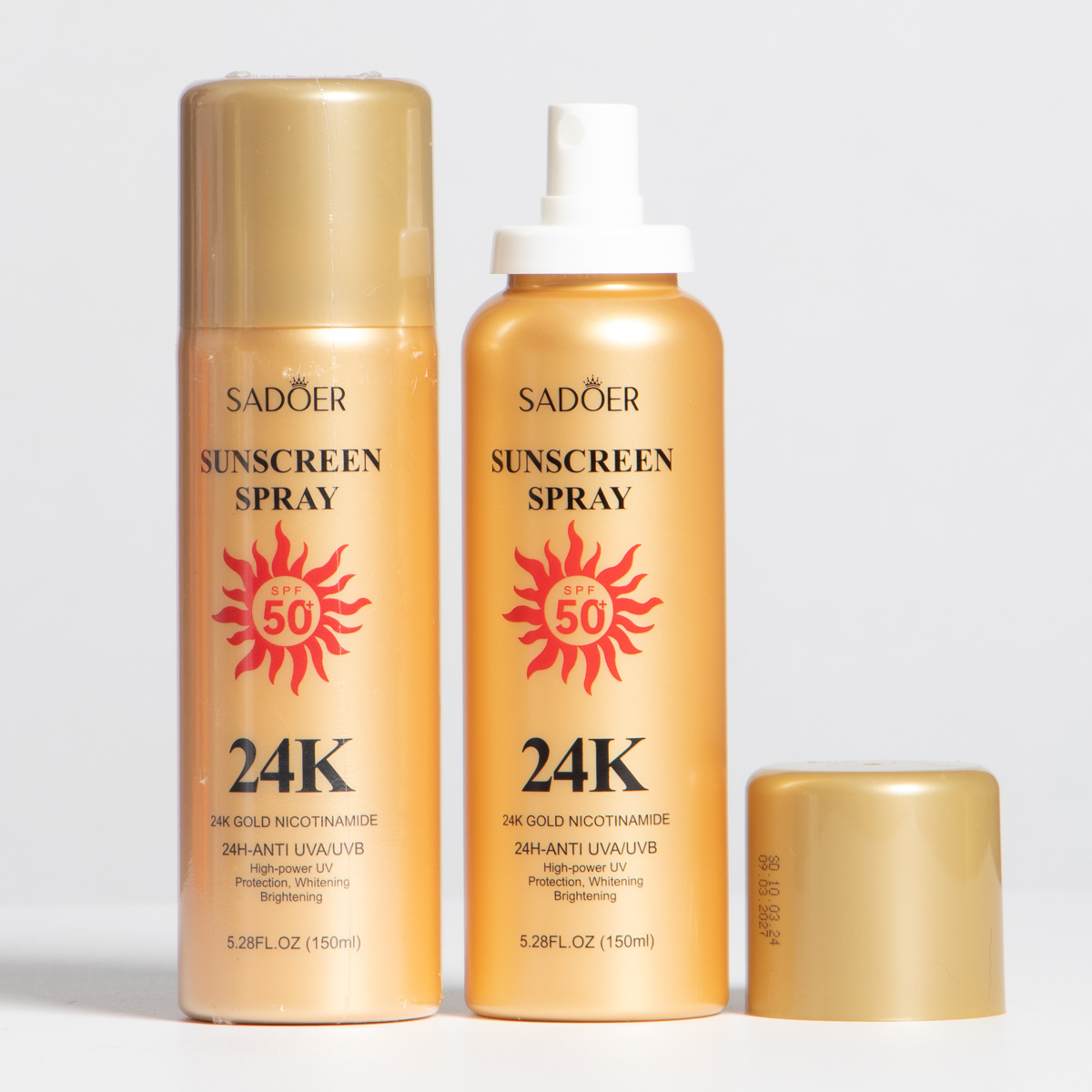 Protector solar en spray 24K con nicotinamida SADOER – Mabilyt