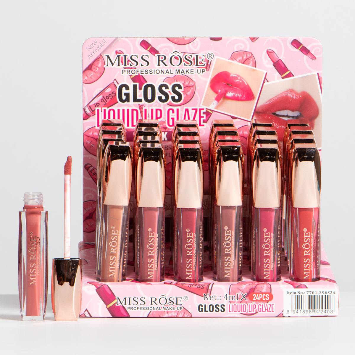 Labial liquido matte glaze ink MISS ROSE – Mabilyt