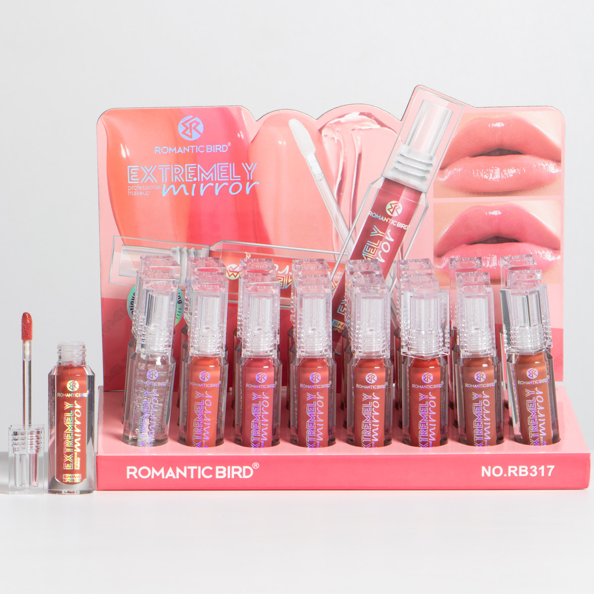 Brillo de labios con color extremely ROMANTIC BIRD – Mabilyt